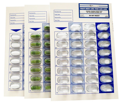 Anatomy Lab Practi-Meds Long-Term Care Card 3 Med Cards, Simulated ...