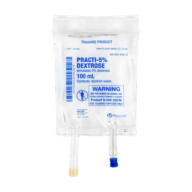 Anatomy Lab Practi-5% Dextrose, Simulated Medication | Anatomy Warehouse