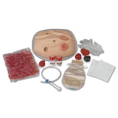 Nasco Healthcare Complete Ostomy Care Training Model | Anatomy Warehouse