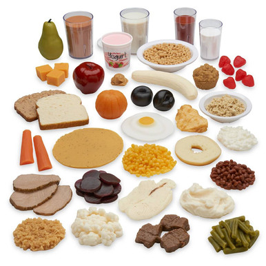 Nasco Healthcare Complete Basic Food Replica Kit | Anatomy Warehouse