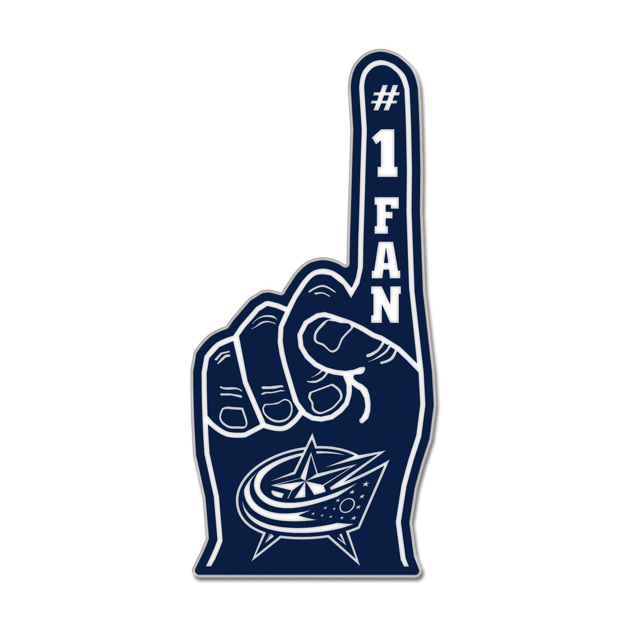 Foam Hand Pin - Columbus Sportservice LLC