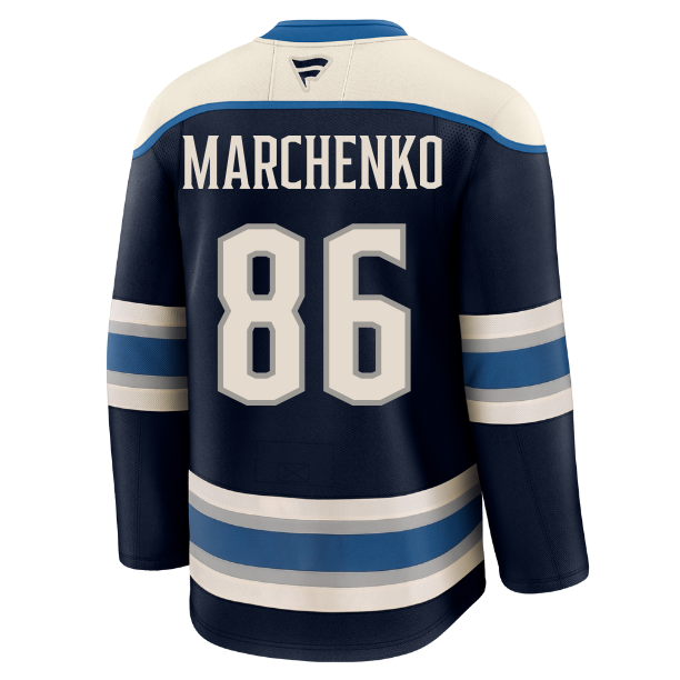 Fanatics Third Marchenko (86) Premium Jersey - Columbus Sportservice LLC