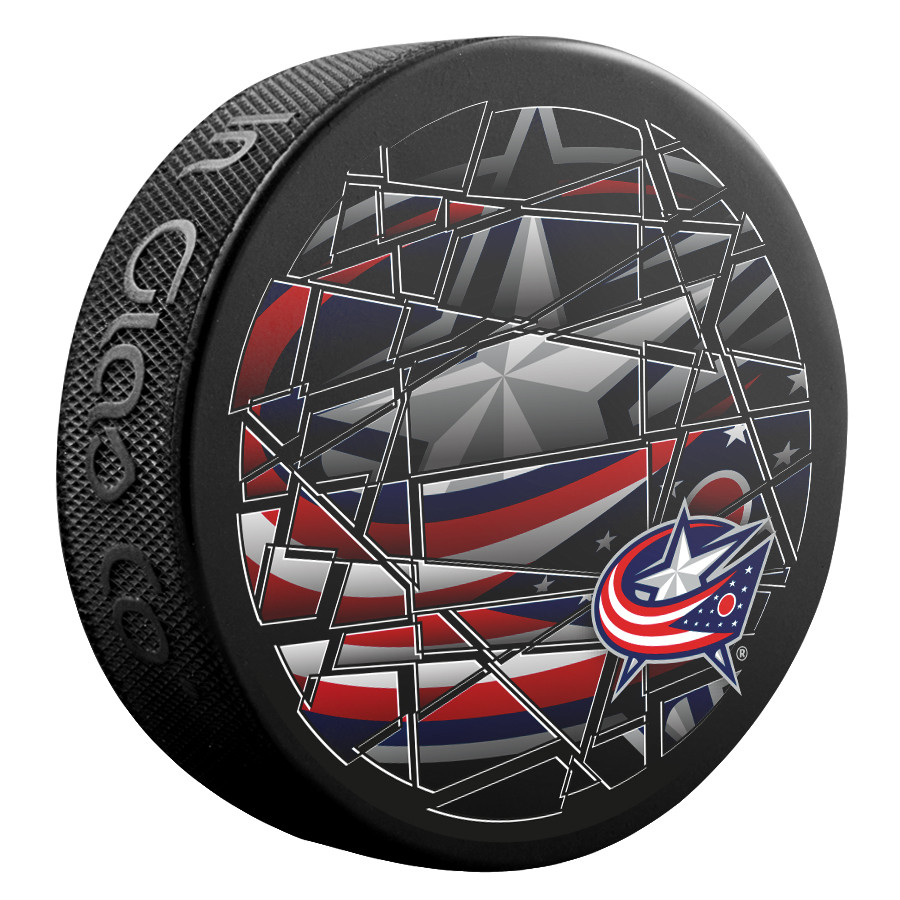 Broken Glass Puck - Columbus Sportservice LLC