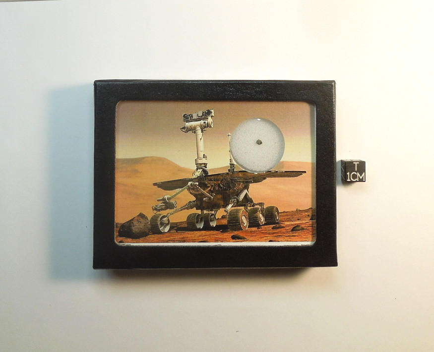 Mars Rock Martian Meteorite Display