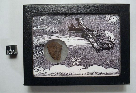 Retro Comet Rider Meteorite Display