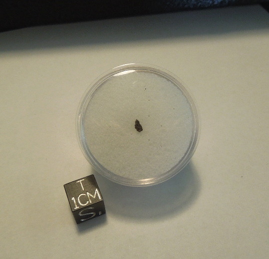 Cape York, Historic Iron Meteorite, Shale Micromount - Galactic Stone ...