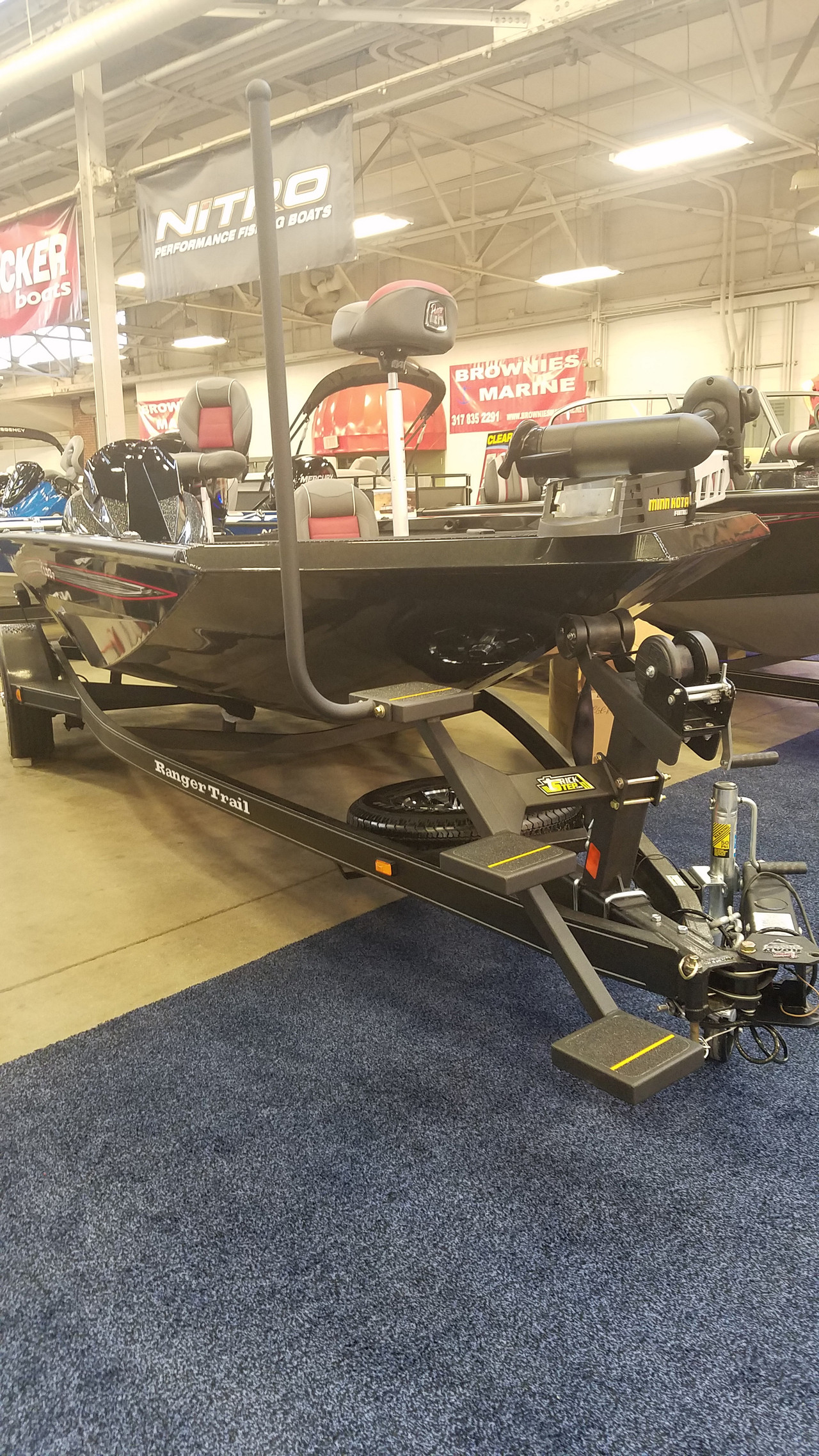 2018 Ranger RT188_Ranger Trail - Trick Step Marine Trailer Steps