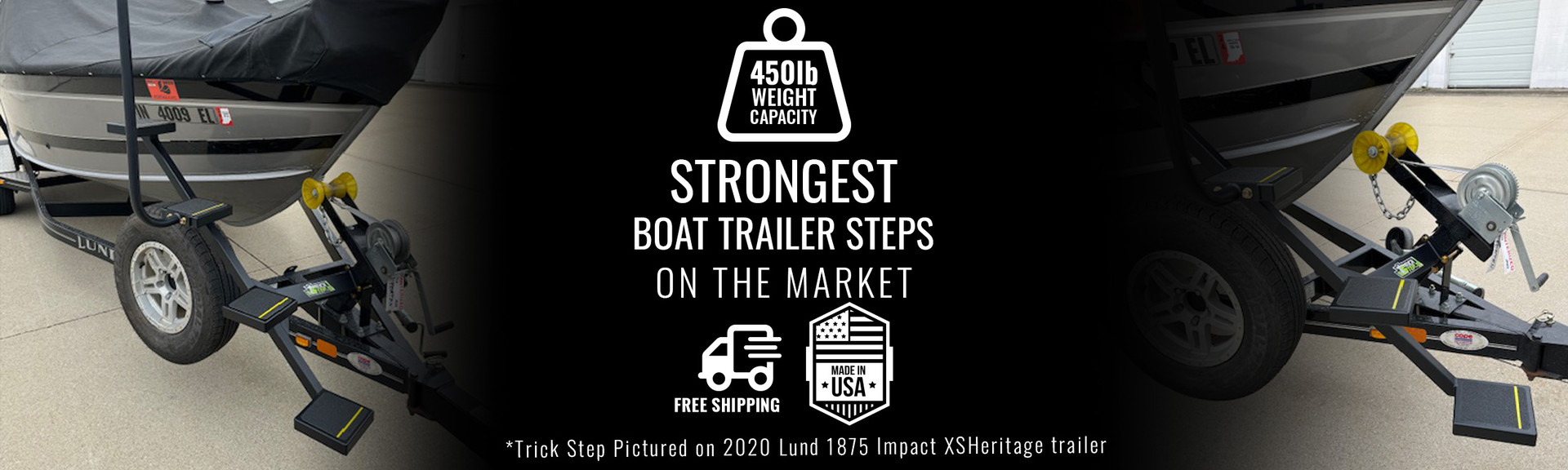 Trick Step Product | Marine Boat Trailer Steps | Brownsburg IN