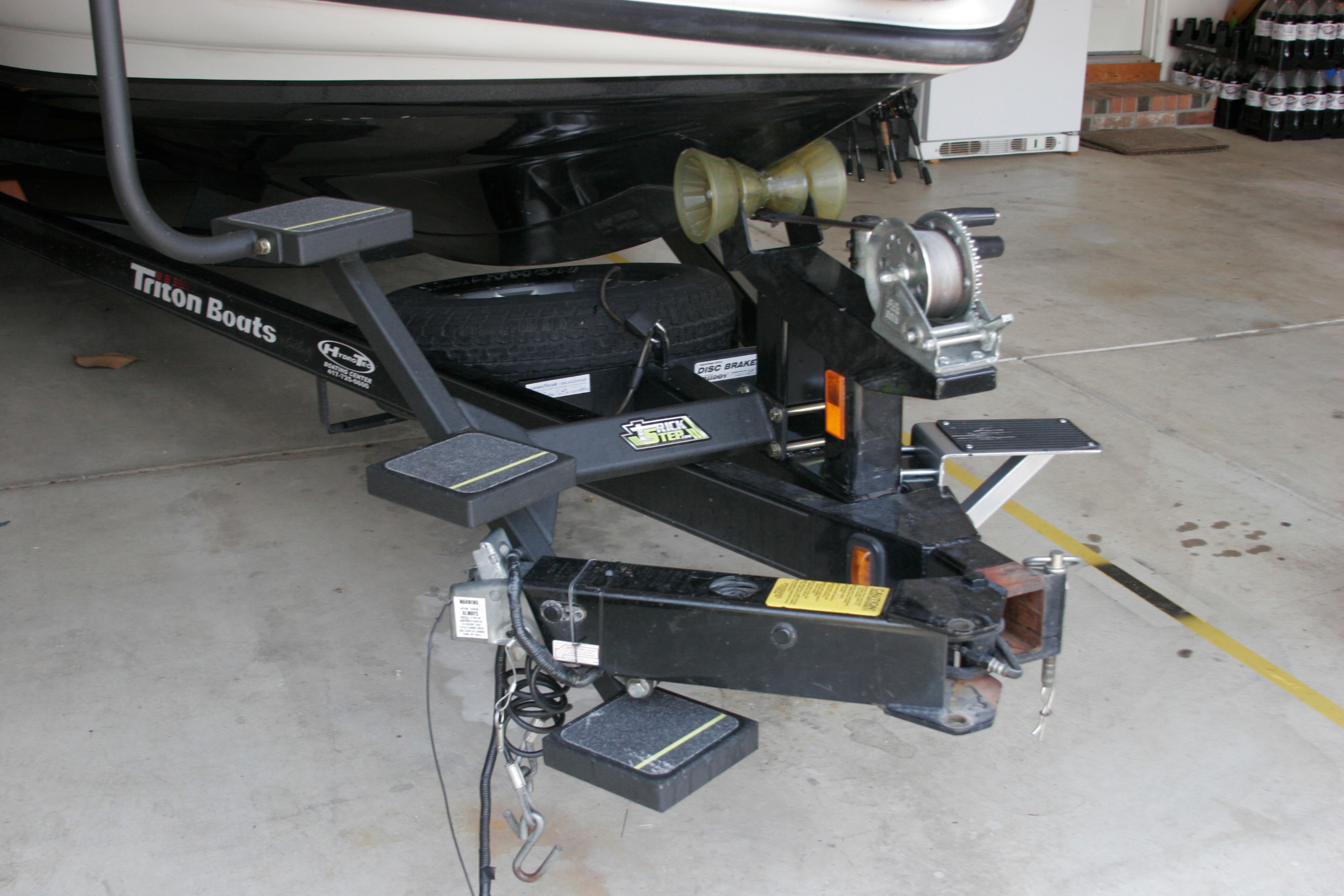 2006 Triton TR196 - Trick Step Marine Trailer Steps