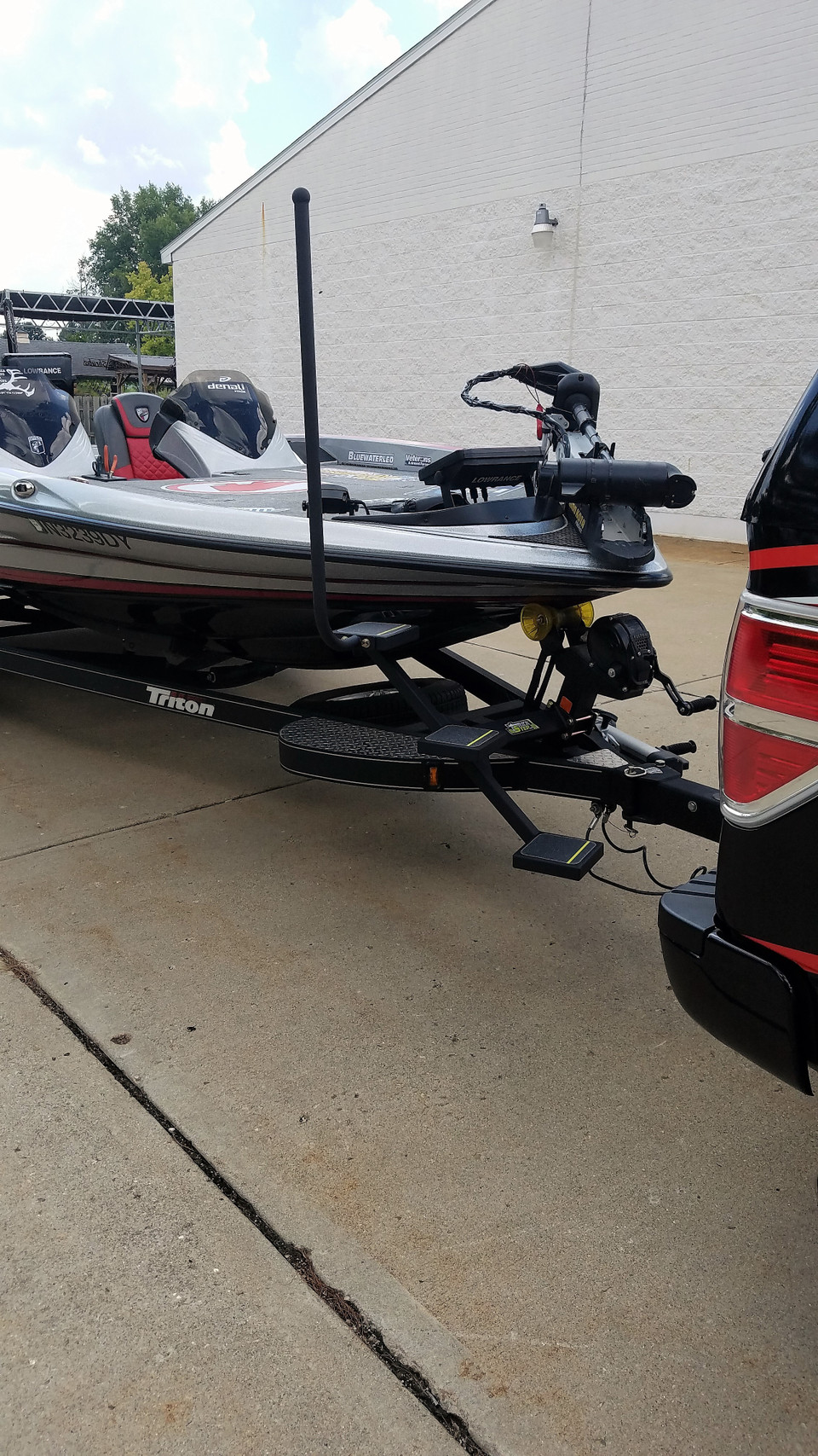 2017 Triton - Trick Step Marine Trailer Steps