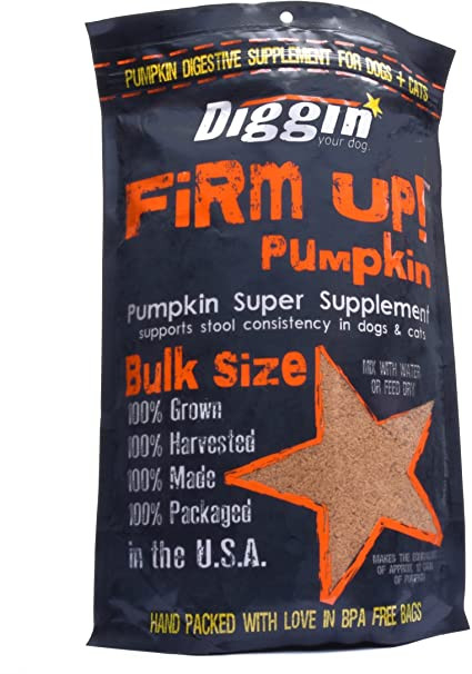 Firm Up! Pumpkin 16oz Diggin Your Dog Super Snouts - A Better Way Pet Care