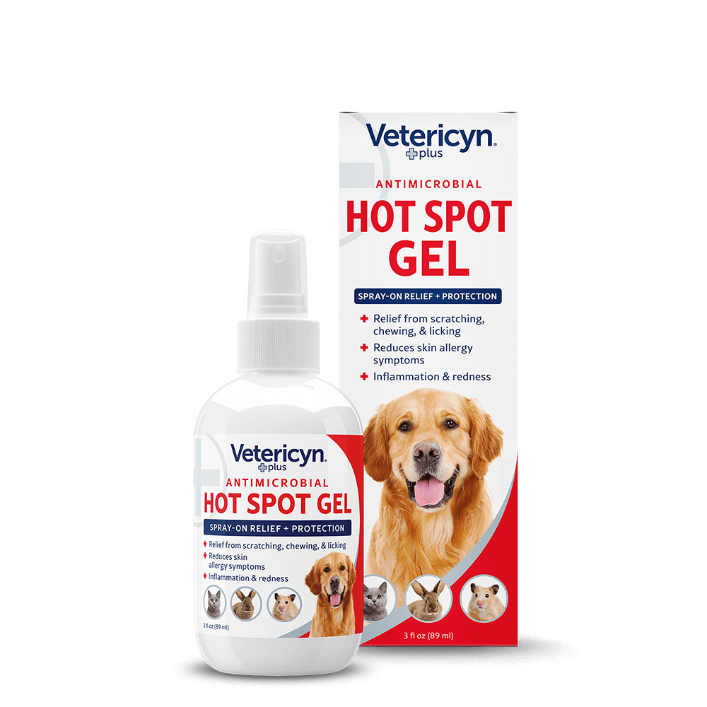 Vetericyn Plus Hot Spot Antimicrobial Hydrogel 3oz - A Better Way Pet Care