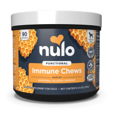 Nulo Immune + Seasonal Allergy Support Soft Chew Supplements For Dogs ...