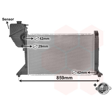 2001 To 2006 Mercedes Sprinter Radiator (Engine-OM611,612)