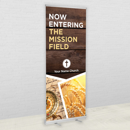 Missions Banner Stand - ChurchReach