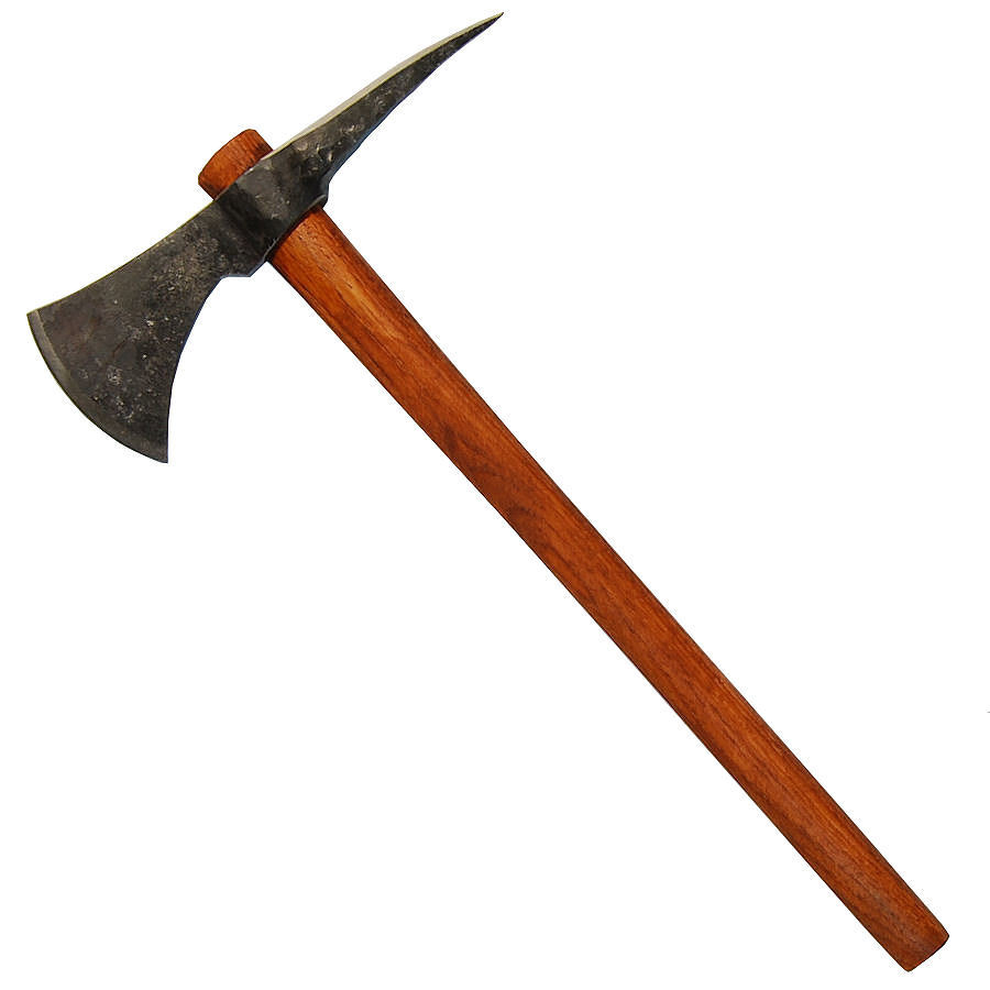 Hand Forged Spike Axes-Spiked Axes-Large Straight Spike Axe-Straight ...