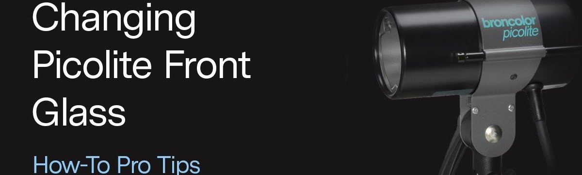 How to Change Picolite Front Glass - broncolor US