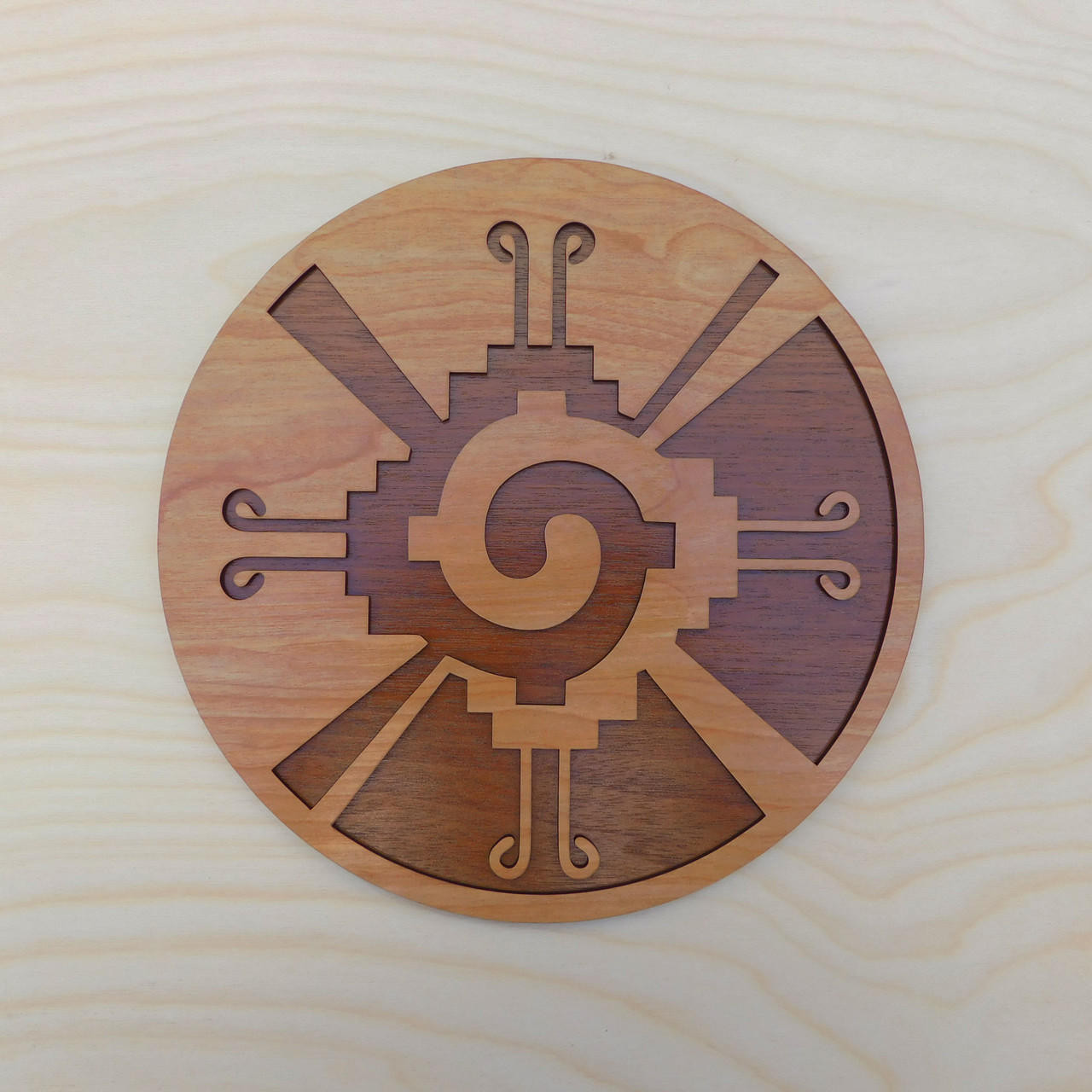 Hunab Ku Two Layer Wall Art - LaserTrees