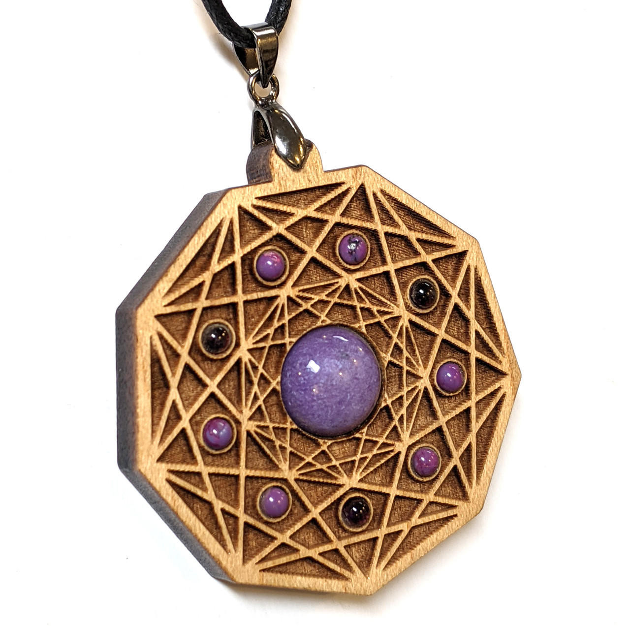 Dimension of Nine Talisman for Activating the Crown Chakra - LaserTrees