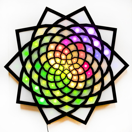 Pineal Star LED Wall Art - LaserTrees