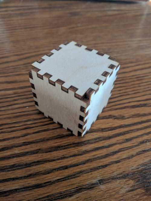 DIY 3D Cube Model Kit - LaserTrees