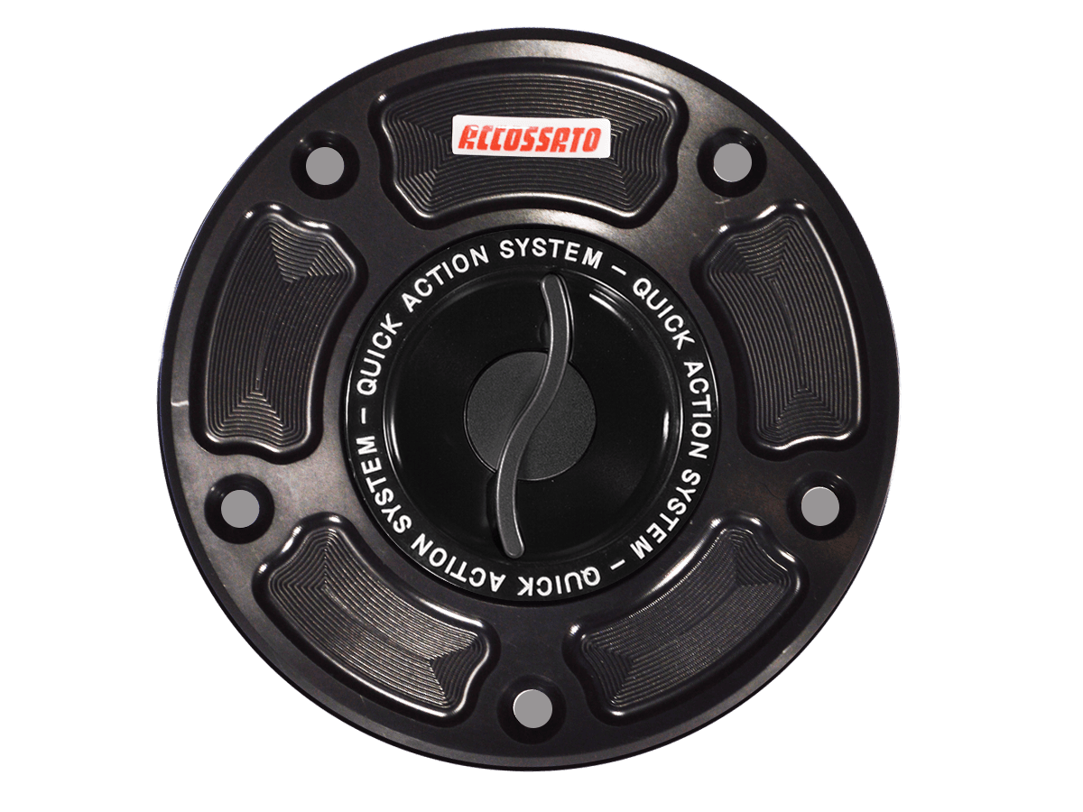 Accossato Suzuki GSX-8 S/R Quick-Turn Motorcycle Fuel Cap: MOTO-D Racing