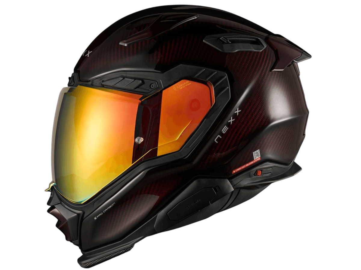 Nexx X.WST3 Helmet Carbon Lava Carbon Red: MOTO-D Racing