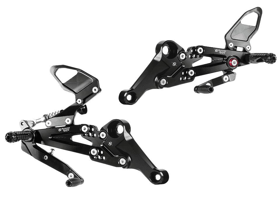 Motorcycle Rearsets | Bonamici Rearsets for Sportbike & Track: MOTO-D ...