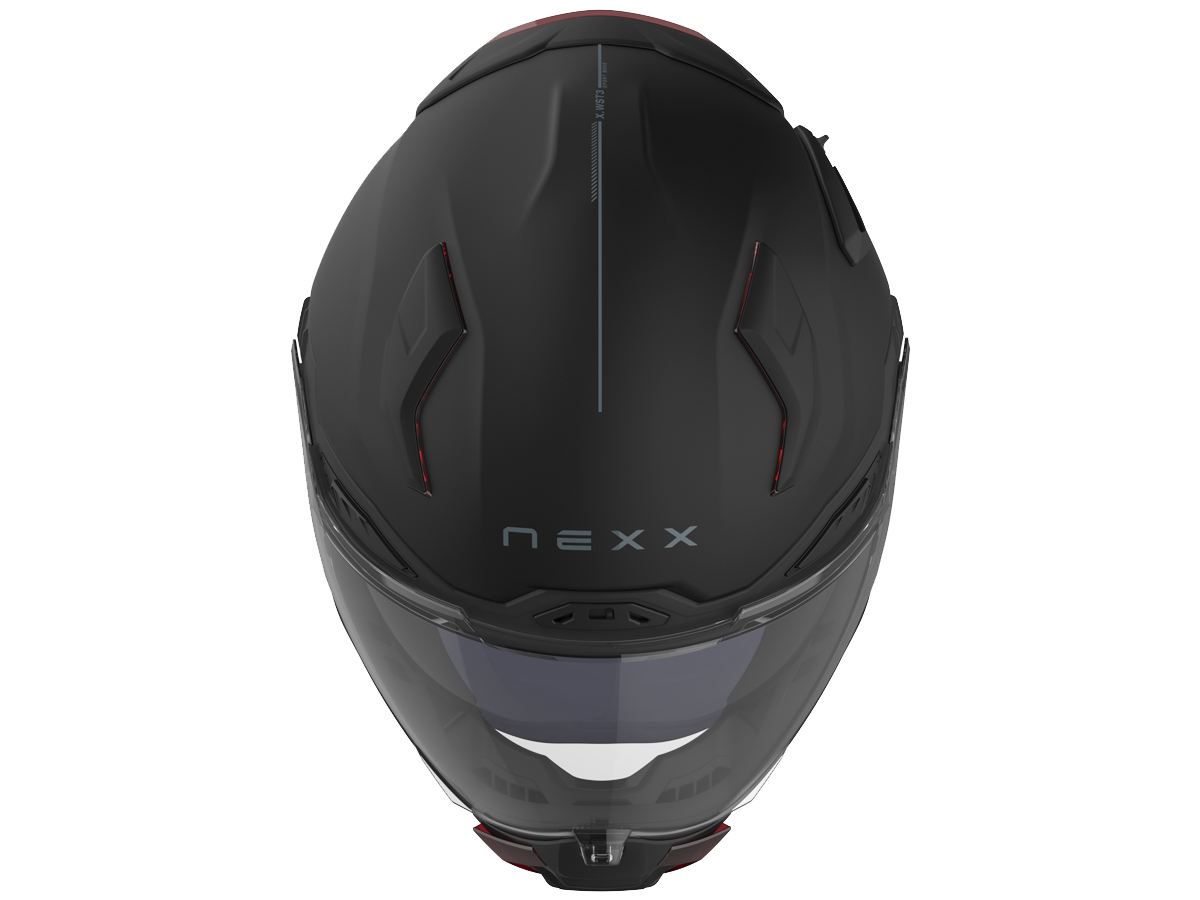 Nexx X.WST3 Motorcycle Helmet Matte Black: MOTO-D Racing