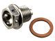 Titanium Race Drilled Magnetic Drain Bolt M12x1.5x15 | Probolt USA ...