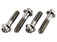 Titanium Race Drilled Hex Front Axle Motorcycle Pinch Bolts M8x40 ...