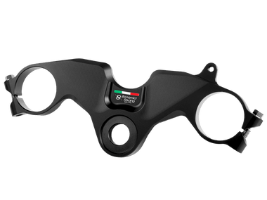 Bonamici Top Triple Clamp Yamaha R7 (Black) (Street): MOTO-D Racing