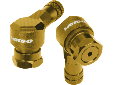 MOTO-D Motorcycle Angled Valve Stems Gold 11.3mm | CNC Billet Sportbike ...