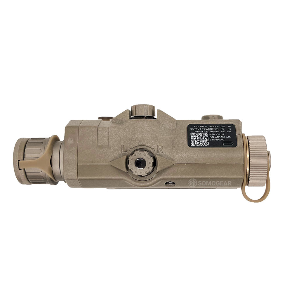 SomoGear PEQ-15/LA5 Aiming Laser IR Illuminator Tan/Black