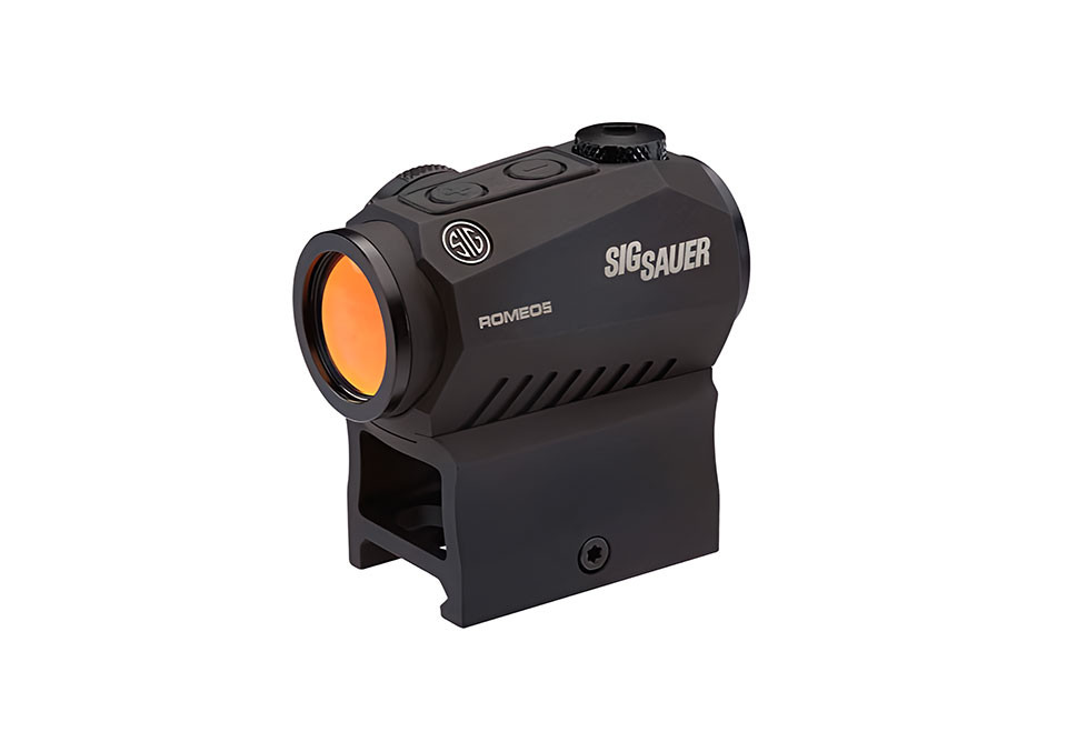 Romeo5 Red Dot Sight, 2 MOA Red Dot, M1913, Black, Juliet3 3X Magnifier