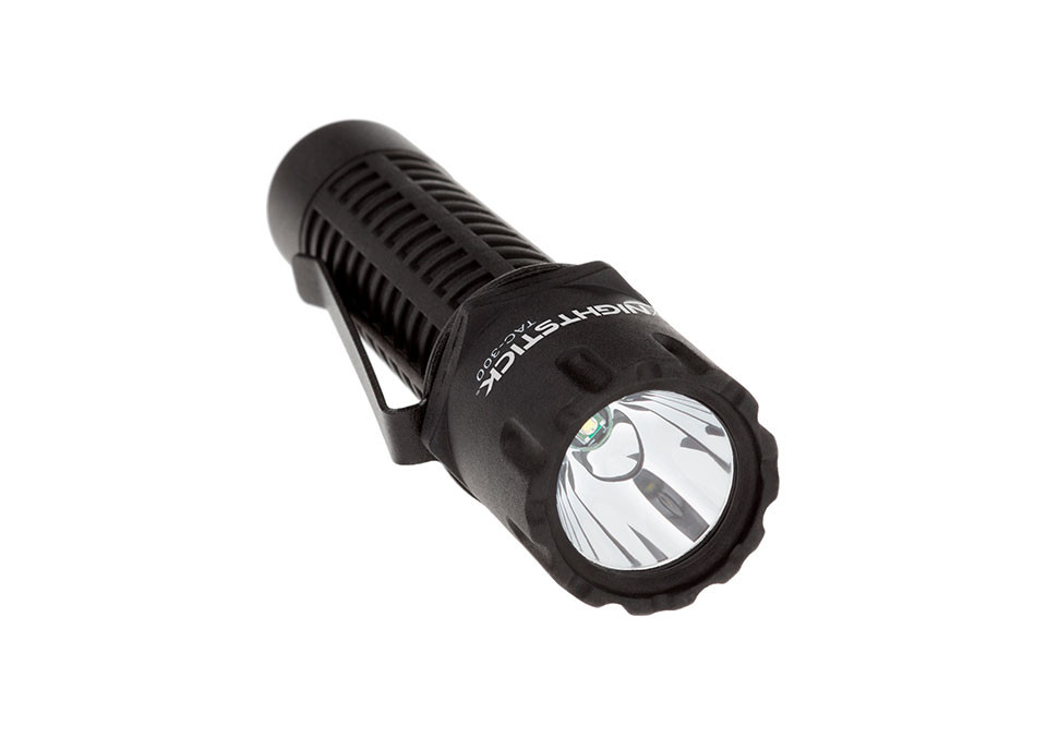Tactical Polymer LED Flashlight, Black