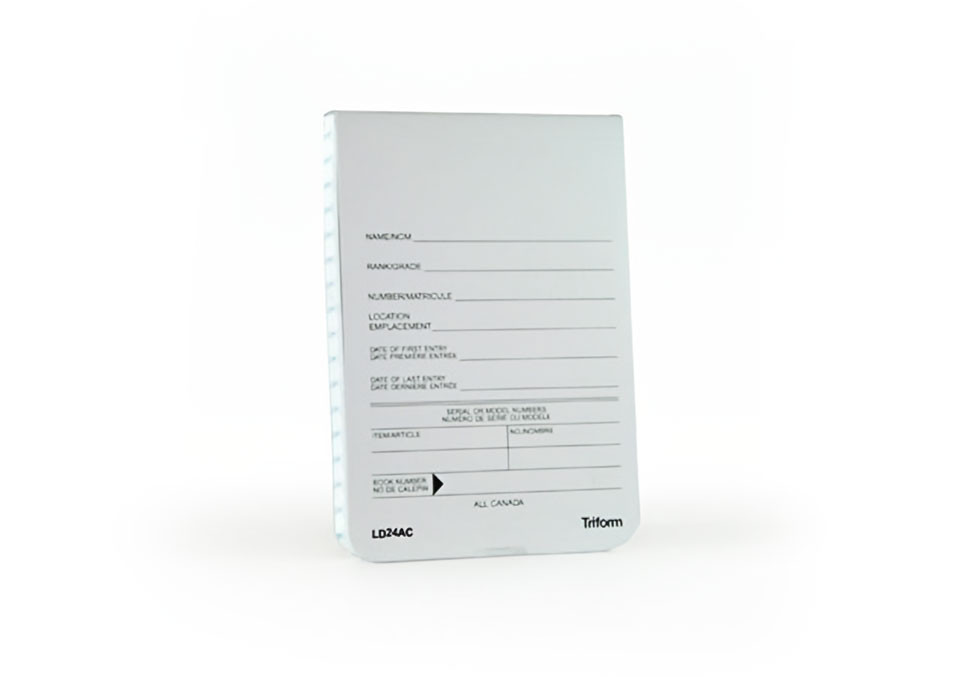 LD24AC, All Canada Evidence Notebook 3.5 X 5