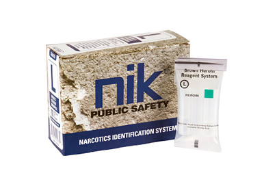 NIK Test Kit (L) Brown Heroin - 10/Box