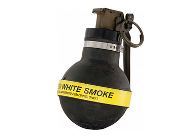 Smoke Jet-Lite Rubber Ball Grenade, Pyro, Outdoor