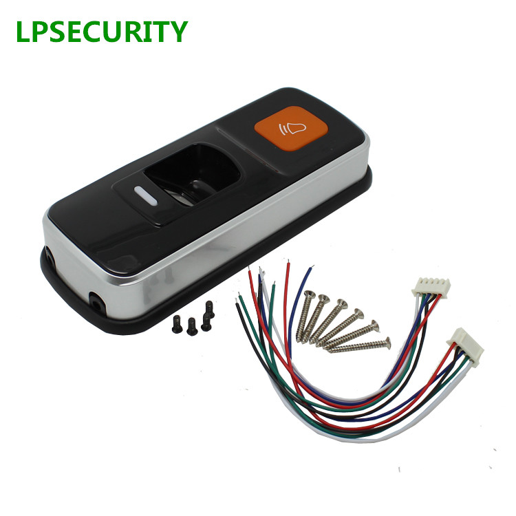 LPSECURITY standalone RFID fingerprint access control reader single biometrics fingerprint ...