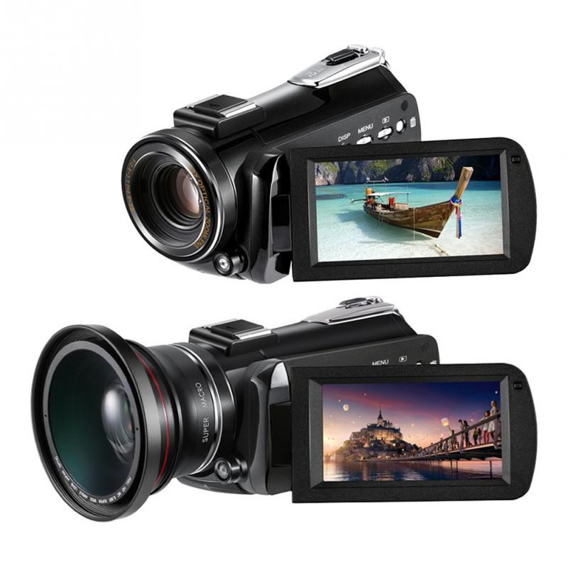 Ordro AC5 4K digital camera 12 times optical zoom professional camera ...