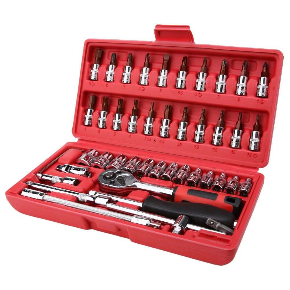 Home Car Repair Tool Sets Combination Tool Wrench Set Batch Head ...