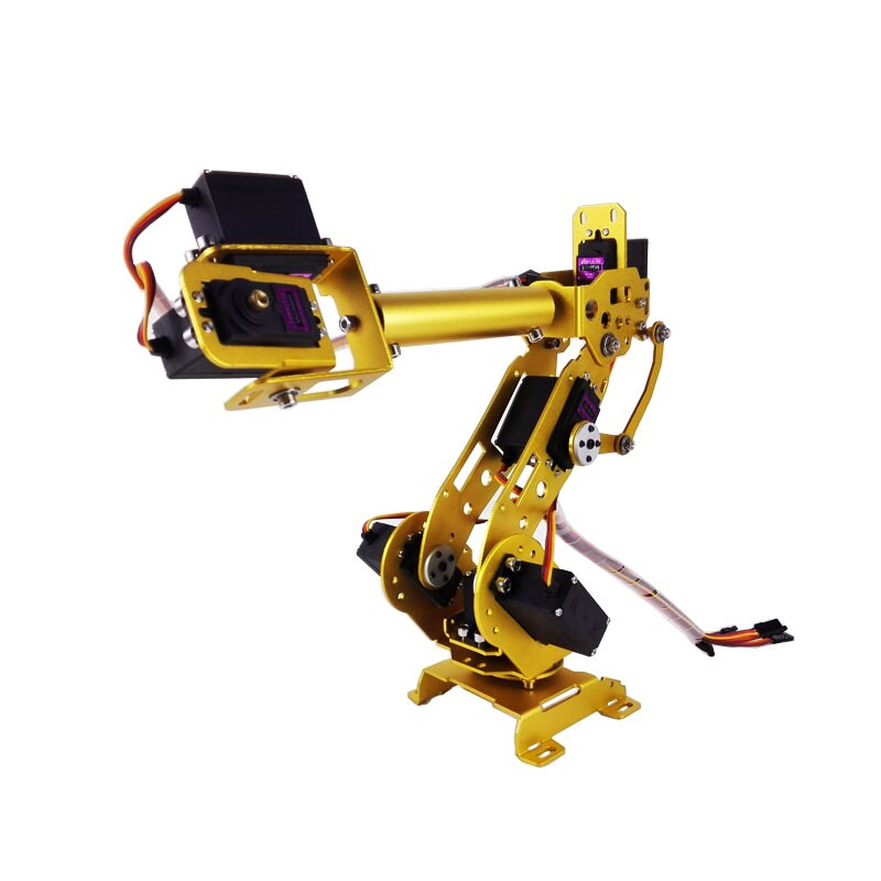 S7 7Dof Industrial Mechanical Robot Arm Model Stainless Steel Metal ...