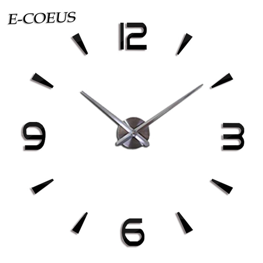 2018 Diy Sticker Wall Clock Living Rome Hot New Wall Clock Modern ...