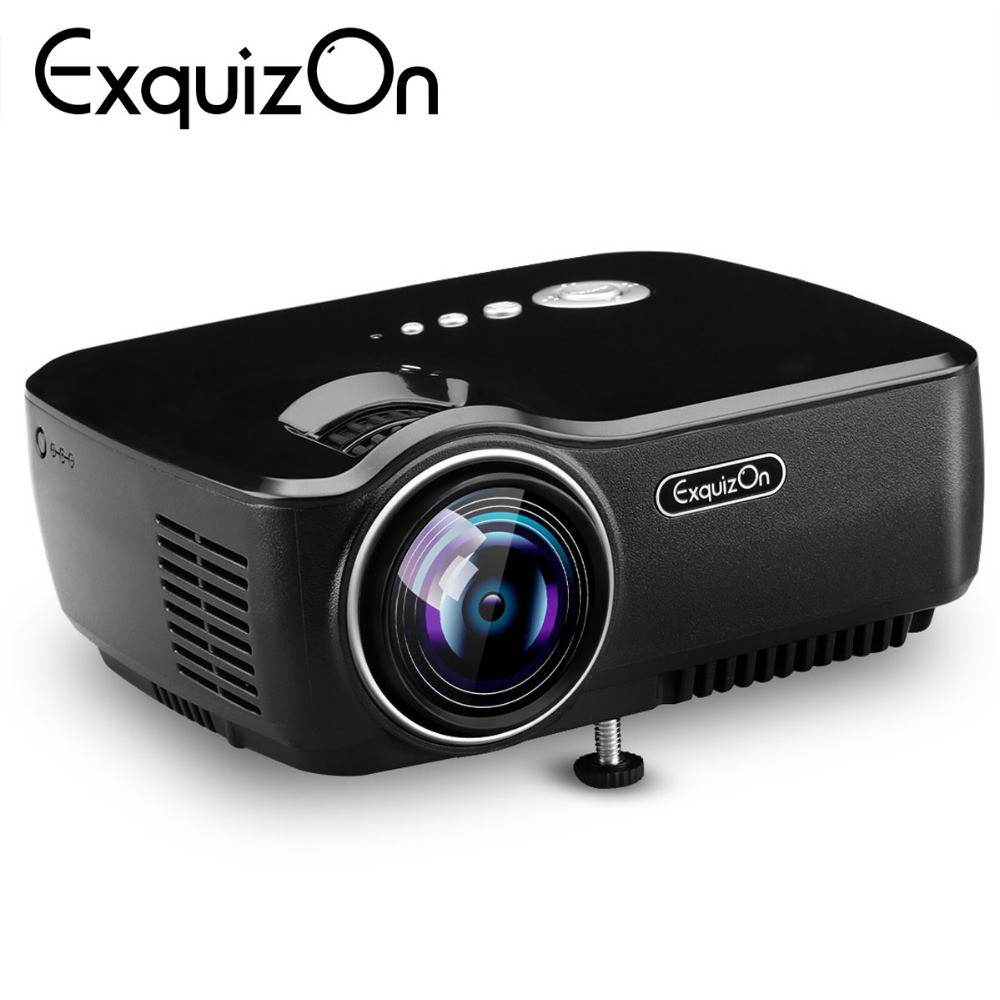 Exquizon GP70 LCD 800*480 Projector (Optional Android 4.4 Bluetooth ...