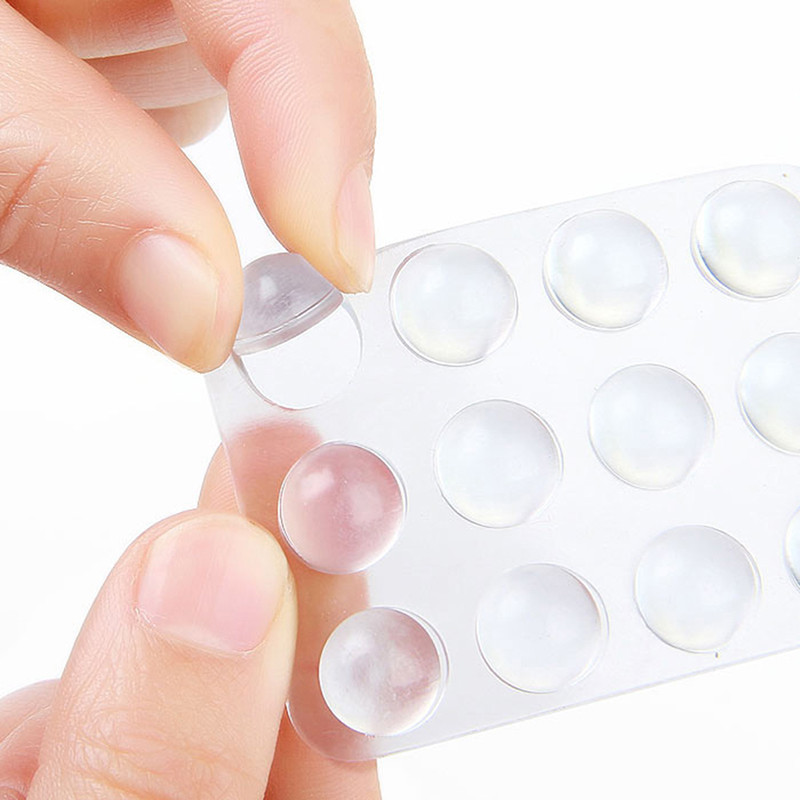 Transparent Anti Slip Silicone Shock Absorber Soft Cushion For ...