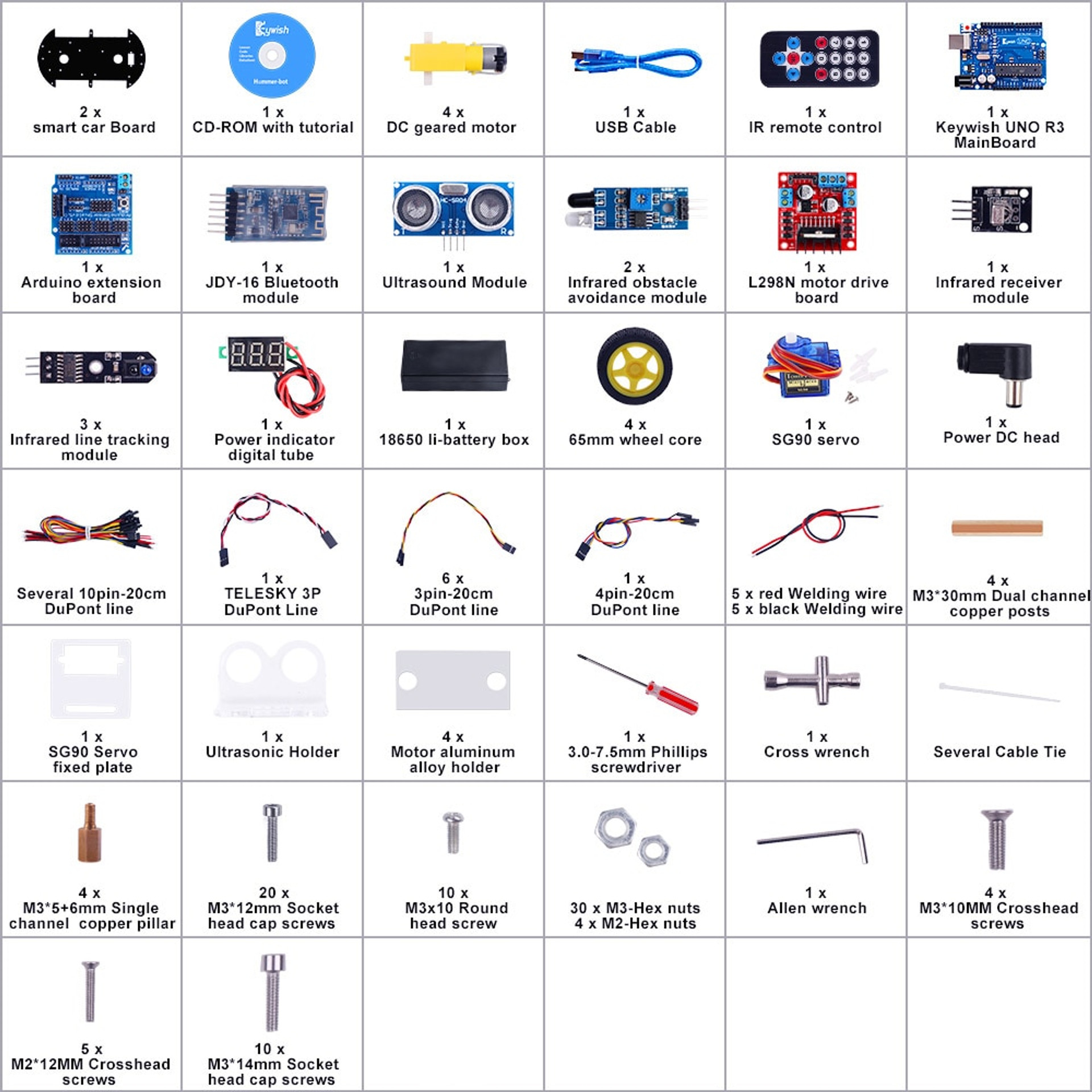 For Arduino Robot Cars App Rc Remote Control Ultrasonic Bluetooth Robotics Learning Kit