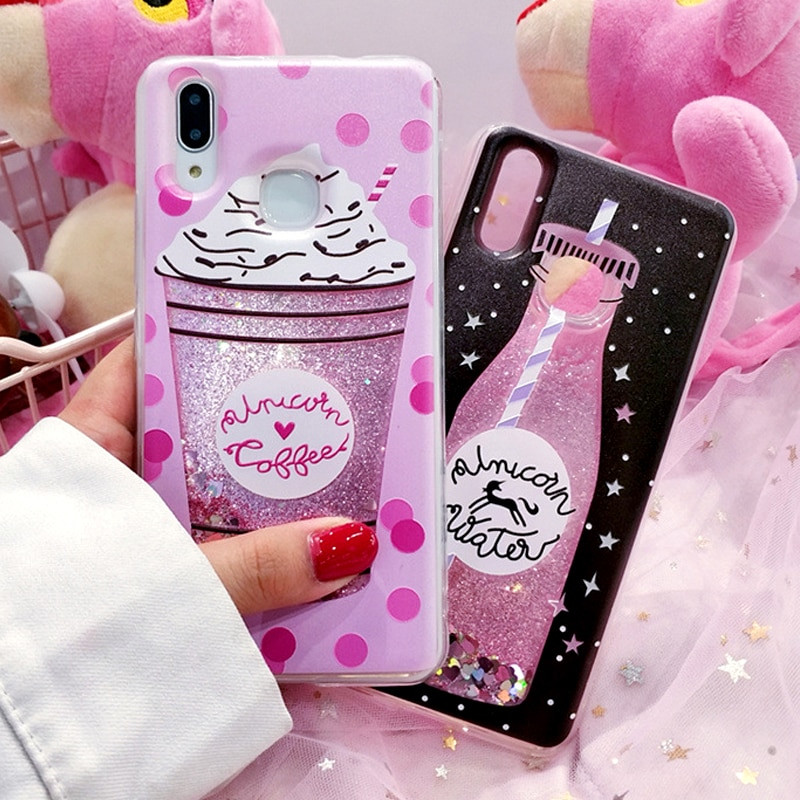 Glitter Silicone Phone Case For Xiaomi Redmi 7 4X 5 Plus 6A 6 Pro ...