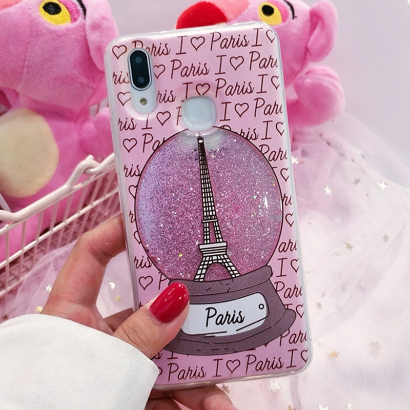 Glitter Silicone Phone Case For Xiaomi Redmi 7 4X 5 Plus 6A 6 Pro ...