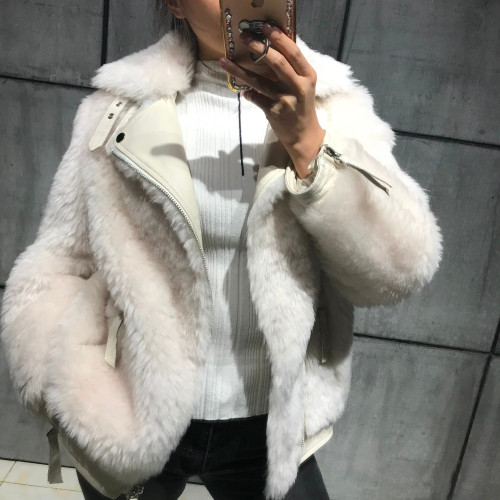 women Australia wool jacket lady wool jacket real wool fur jacket ...